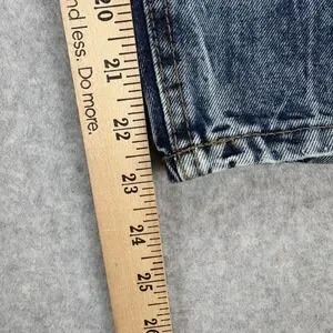 Santory | Jeans | Santory Wide Leg Jeans 1 Blue Acid Wash High Rise ...